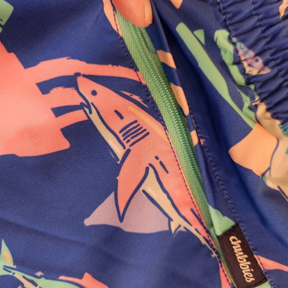 chubbies | Swim | New Chubbies The Daddy Sharks Swim Trunks 55 Inseam ...